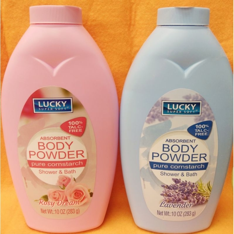 Lucky Super Soft Body Powder 283g | Shopee Philippines