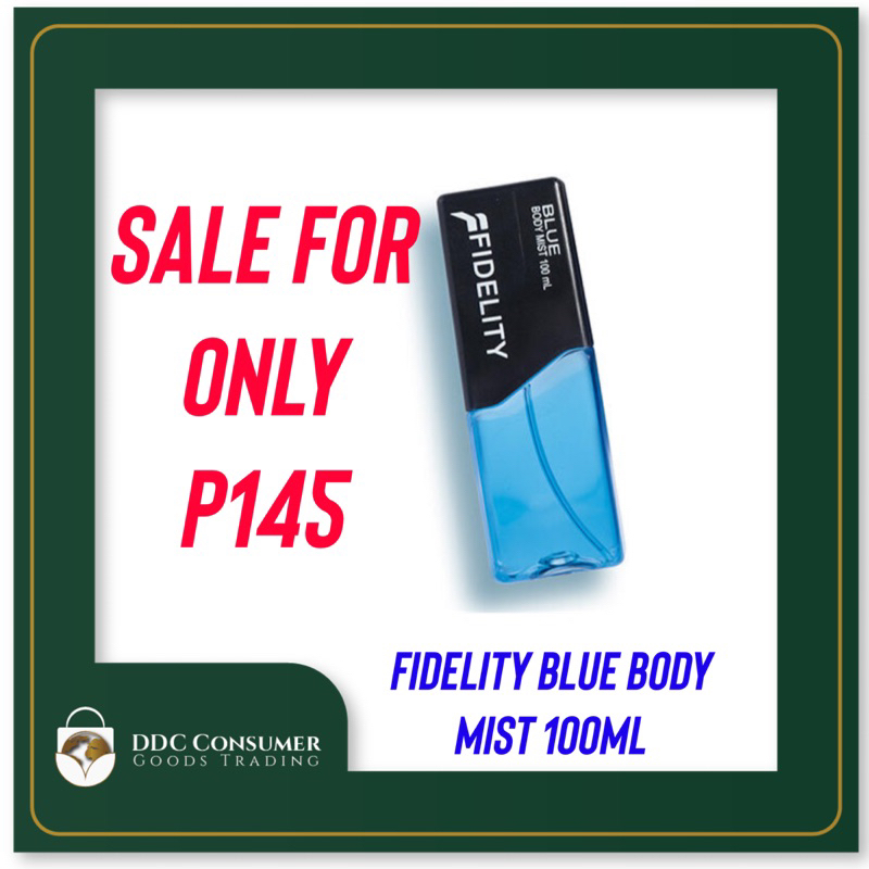 FIDELITY GREEN PERFUME / BODY MIST 100ML | Shopee Philippines