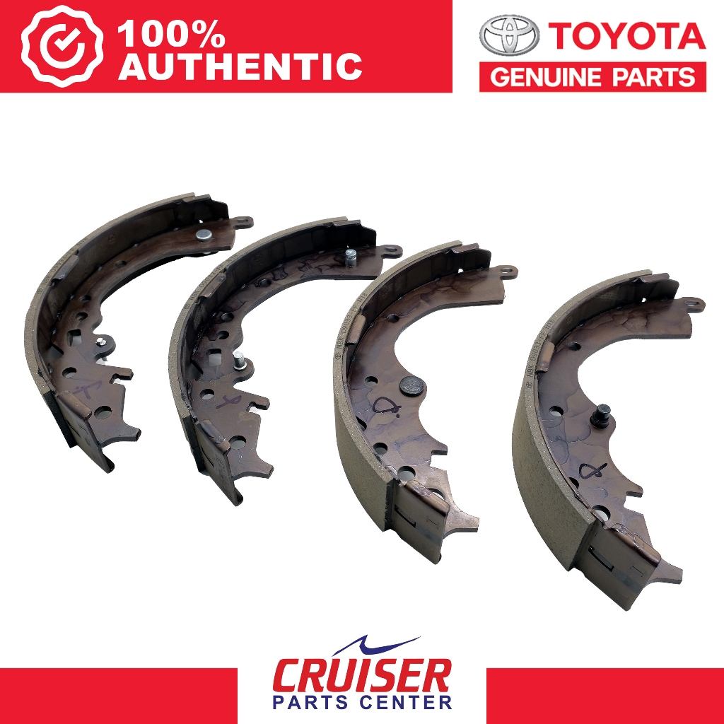 TOYOTA Genuine Parts - Brake Shoe 04495-26240 USE FOR TOYOTA HIACE 2005 ...