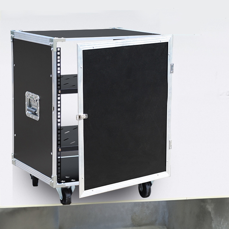 12u Flight Case Empty Touring Cabinet With Door Server Rack Mount ...