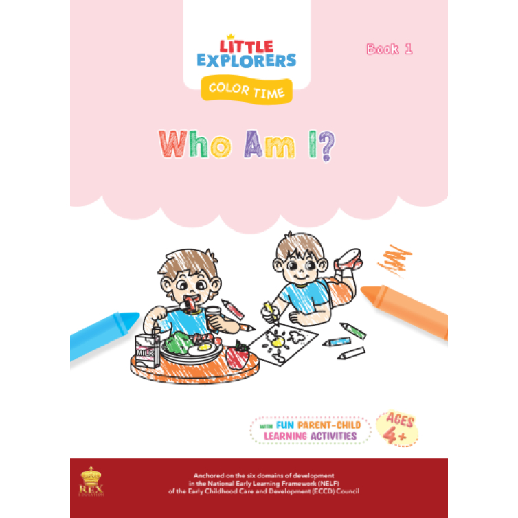 Little Explorers Coloring Book Pre-K2 (Who am I?) Coloring Book 5 ...