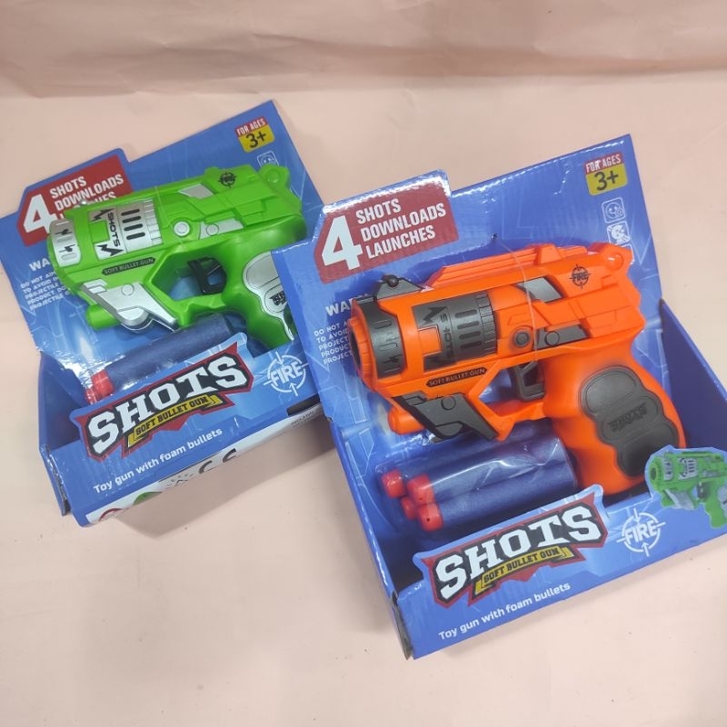 SHOTS SOFT BULLET GUN Toy gun with foam bullets | Shopee Philippines