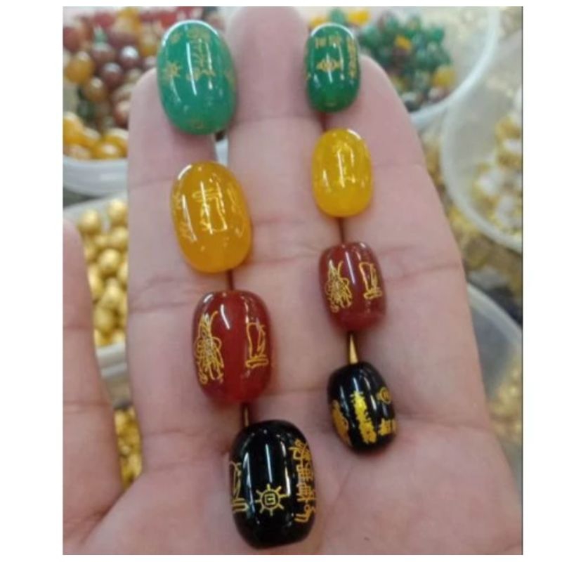 FengShui Tai Sui Beads Tai Sui Charm bracelet spacer. | Shopee Philippines