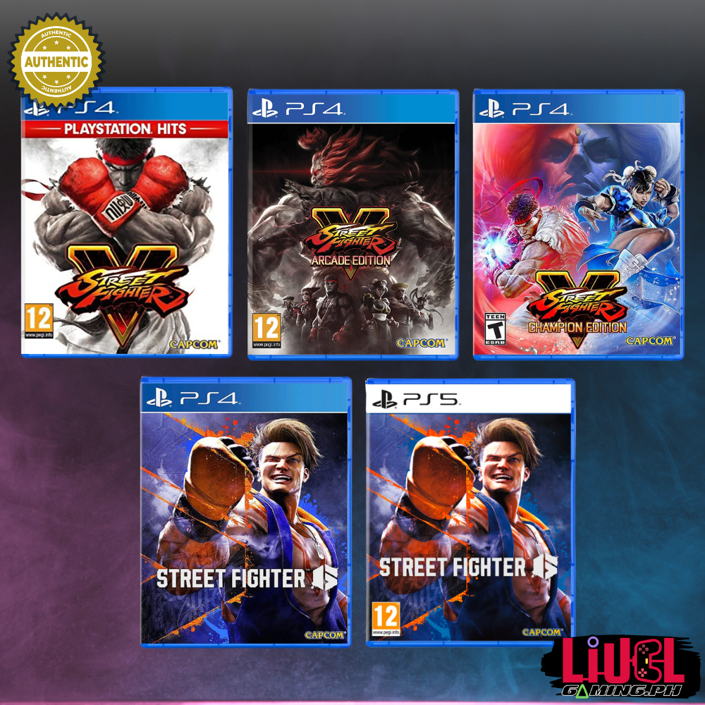 Street Fighter 5 | Street Fighter 6 PlayStation 4 PS4 Games | PS5 Games ...