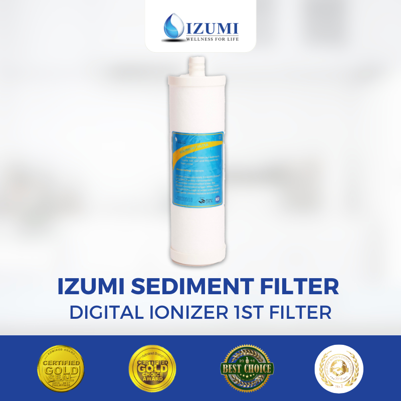 IZUMI Sediment Filter - 5 Stages Ionizer 1st Filter | Shopee Philippines