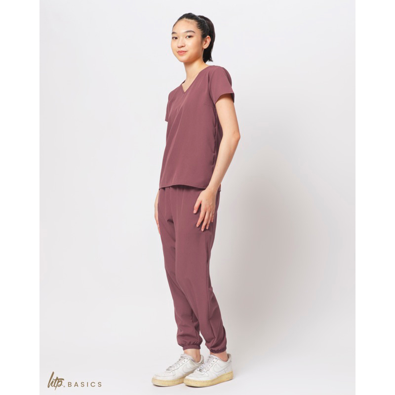 HTP Basics Women’s Unifit Scrub Suit/Scrubs for Nurse/Doctor Uniform ...