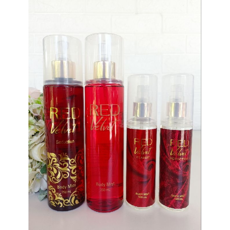 Tupperware Red Velvet Body Mist | Shopee Philippines