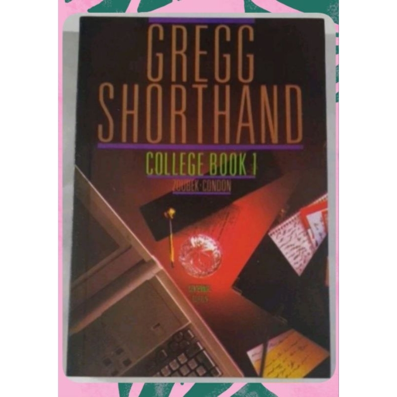 GREGG SHORTHAND COLLEGE BOOK 1 | Shopee Philippines