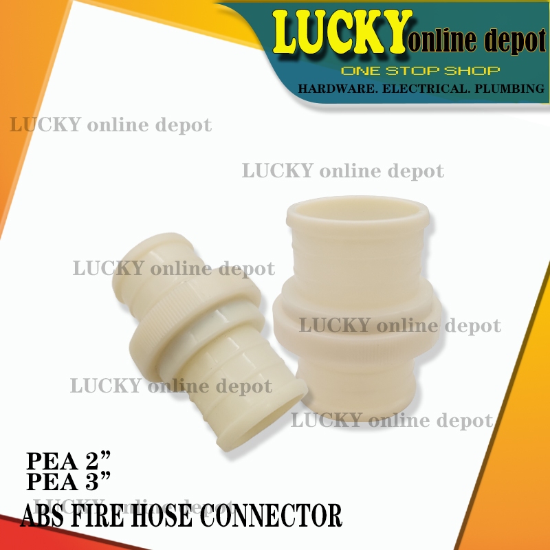 PEA 2" / PEA 3" ABS FIRE HOSE CONNECTOR ( ABS PLASTIC ) | Shopee Philippines