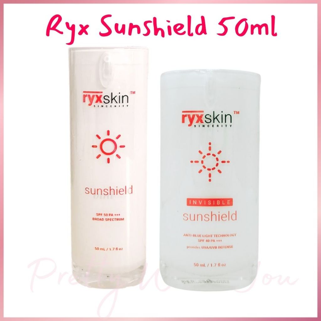 Ryx Skincerity Sunshield Invisible by Rica Detiquez 50ml Big Size Sun ...