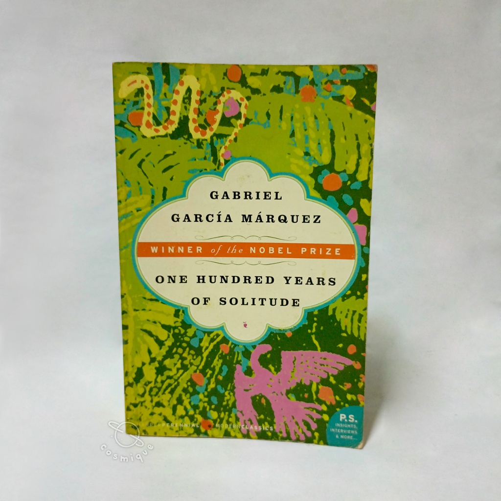 One Hundred Years of Solitude by Gabriel García Márquez (NOVEL BOOK ...