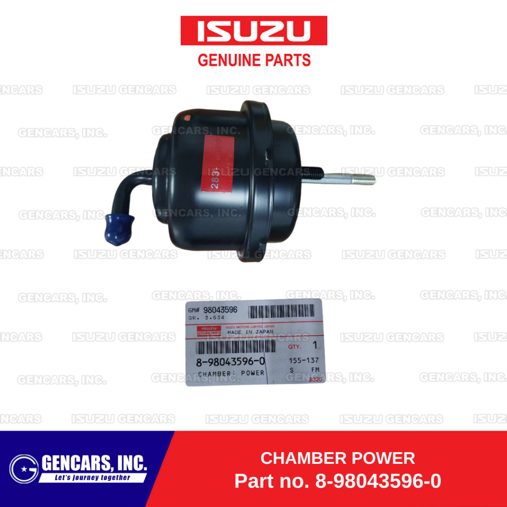 Isuzu Exhaust Power Chamber for NNLR/NMR85 (8980435960) (Genuine Parts ...