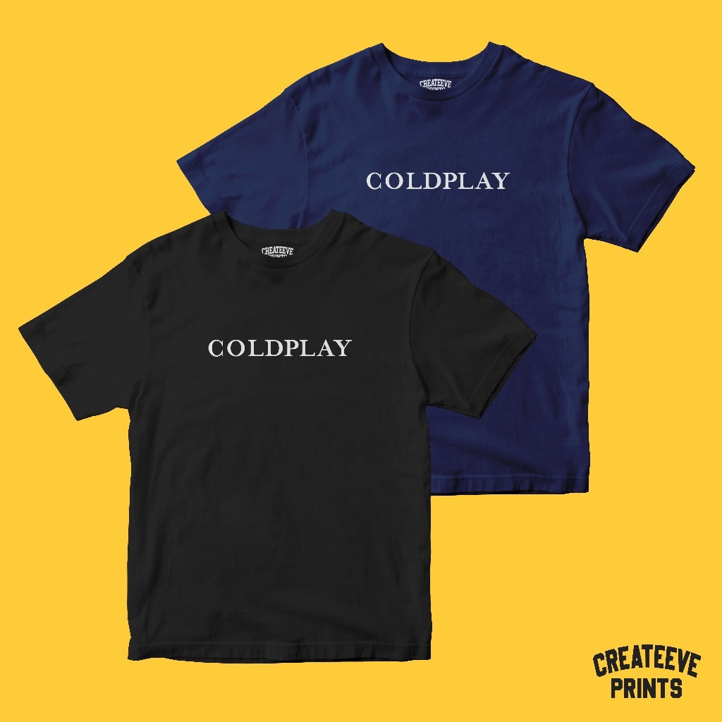 COLDPLAY HIGH QUALITY UNISEX TSHIRT | Shopee Philippines