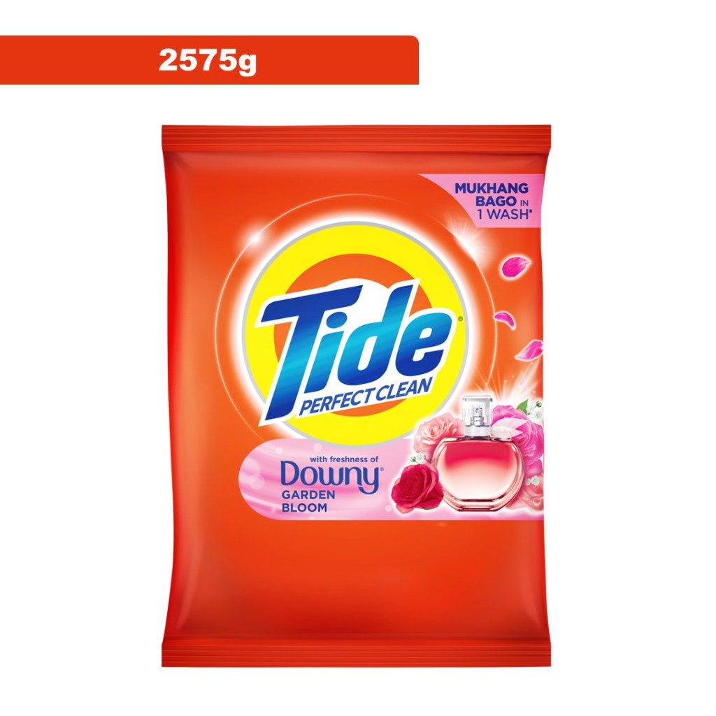 Tide Perfect Clean Laundry Powder Detergent With Downy Garden Bloom ...