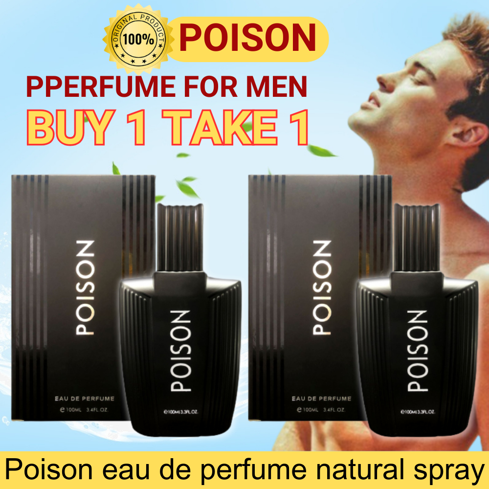 POISON Perfume for Men Long-Lasting Fragrance Eau De Parfum Perfume Oil Based Long Lasting 100ML ...