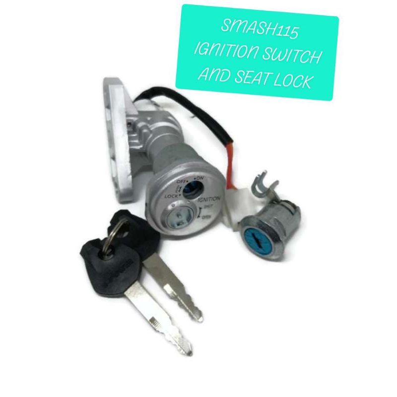 SMASH 115 IGNITION SWITCH AND KEY LOCK | Shopee Philippines