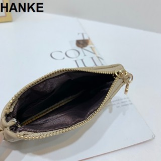 HANKE Mini Small Coin Purse Wallet Lambskin Soft Leather Women's Wallet ...