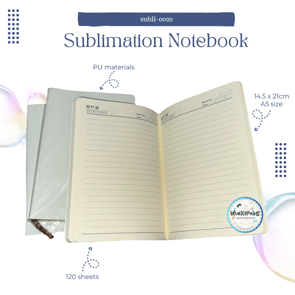 Sublimation Notebook (white) | Shopee Philippines