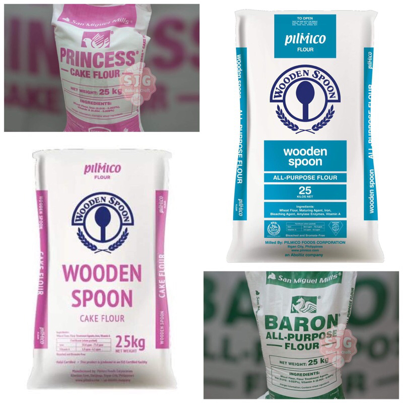 wooden spoon all purpose flour cake flour 1 kilo | Shopee Philippines