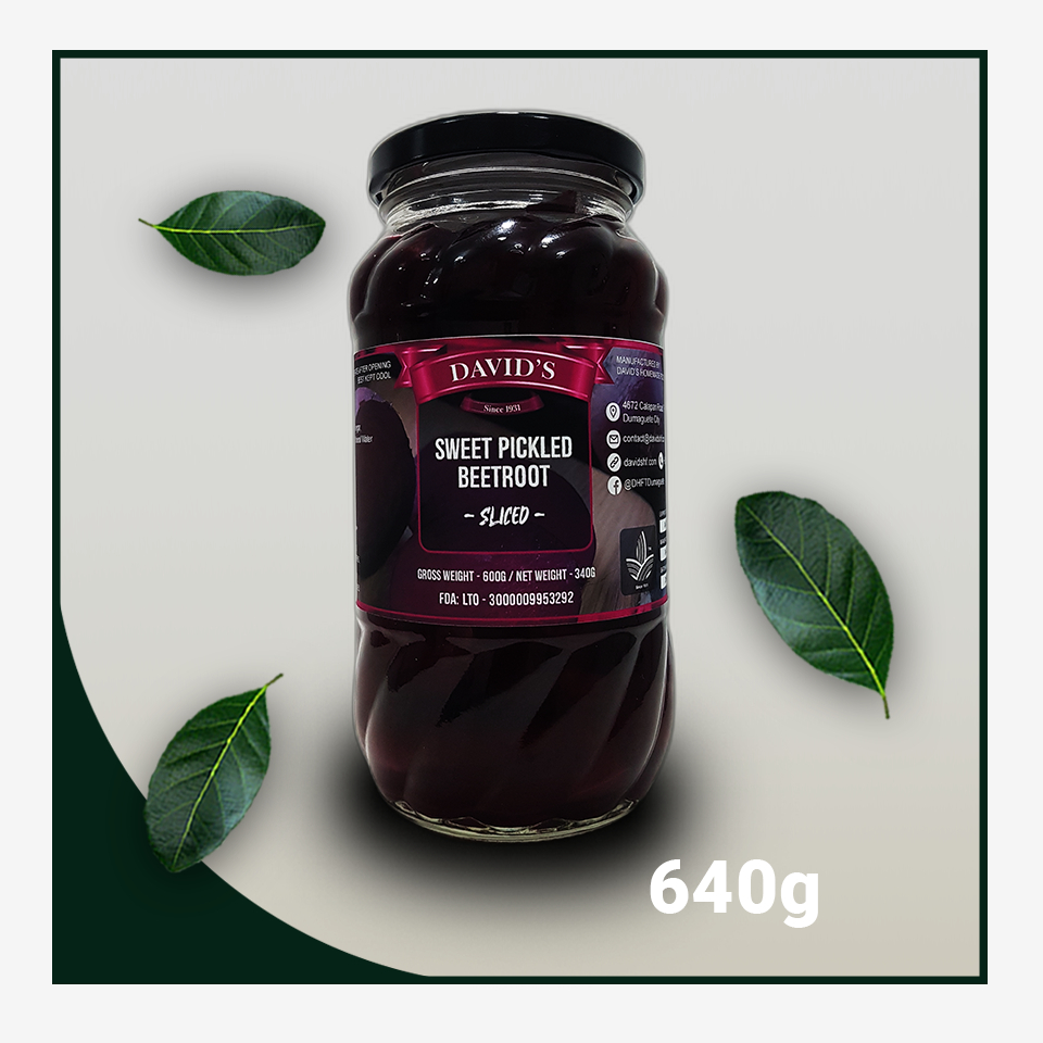 David's Pickled Beetroot, Produce of the Philippines. | Shopee Philippines