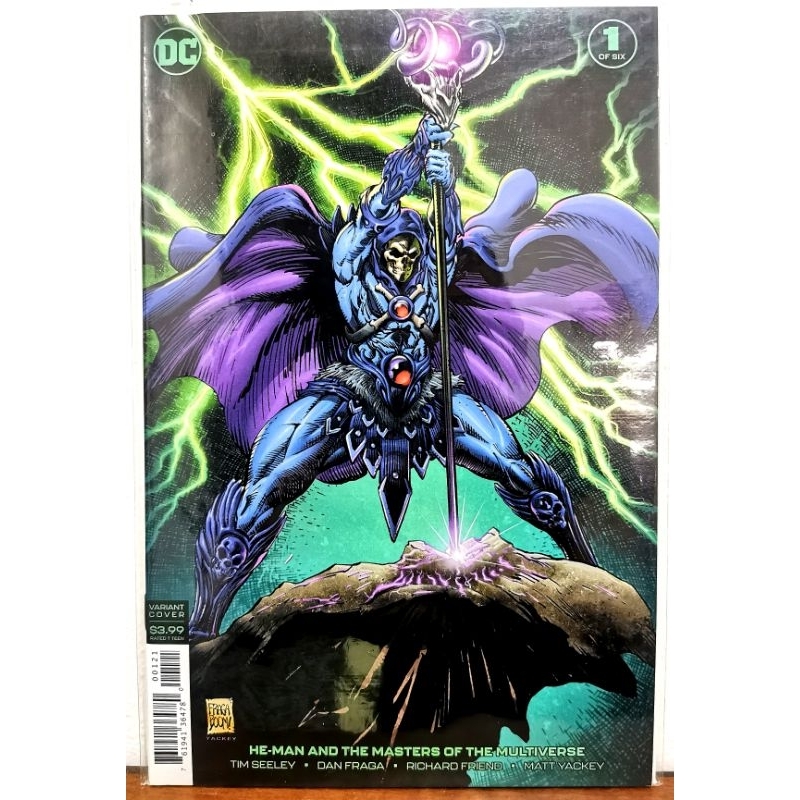 DC Comics HE-MAN & THE MASTERS OF THE MULTIVERSE #1 Variant Cover ...