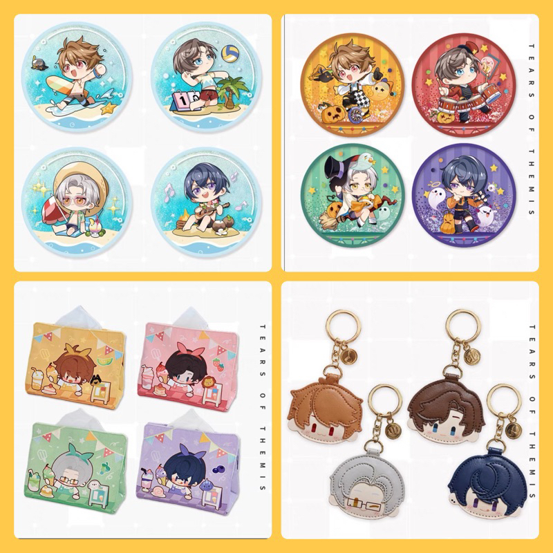 [PRE-ORDER] Tears of Themis Official Essentials: Coaster, Tissue ...