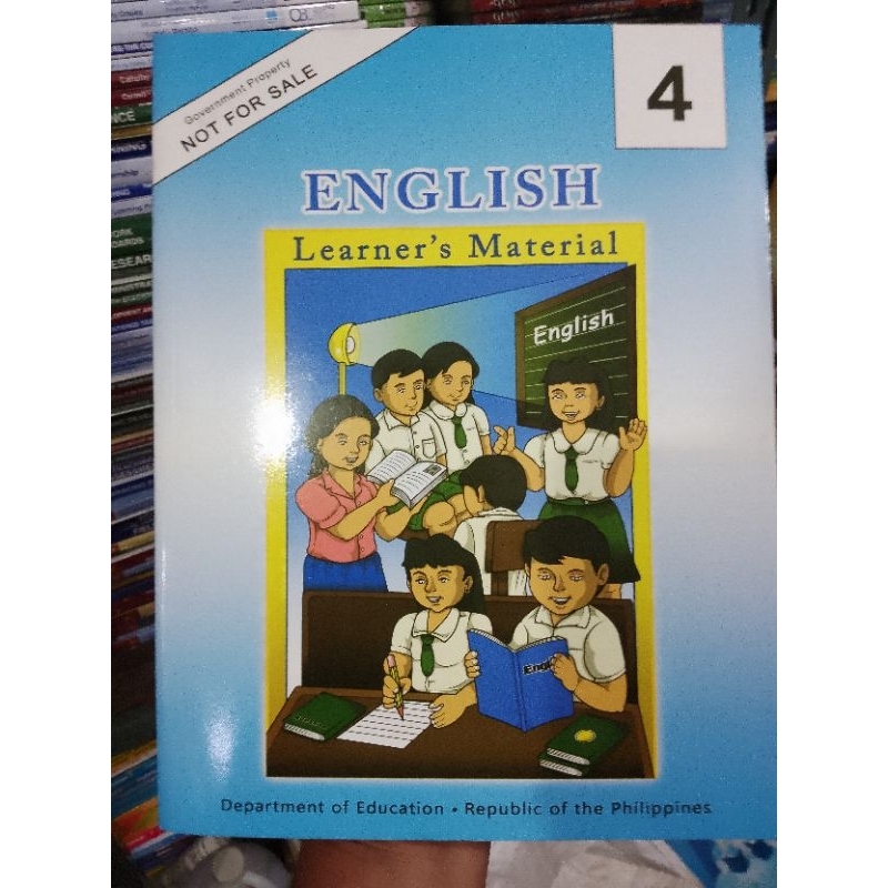 ENGLISH Learner's Material grade 4 (brandnew | Shopee Philippines