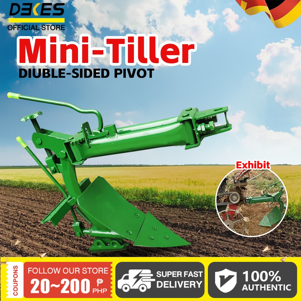 Micro tillage machinist hand tractor kit double flip plow farmland ...