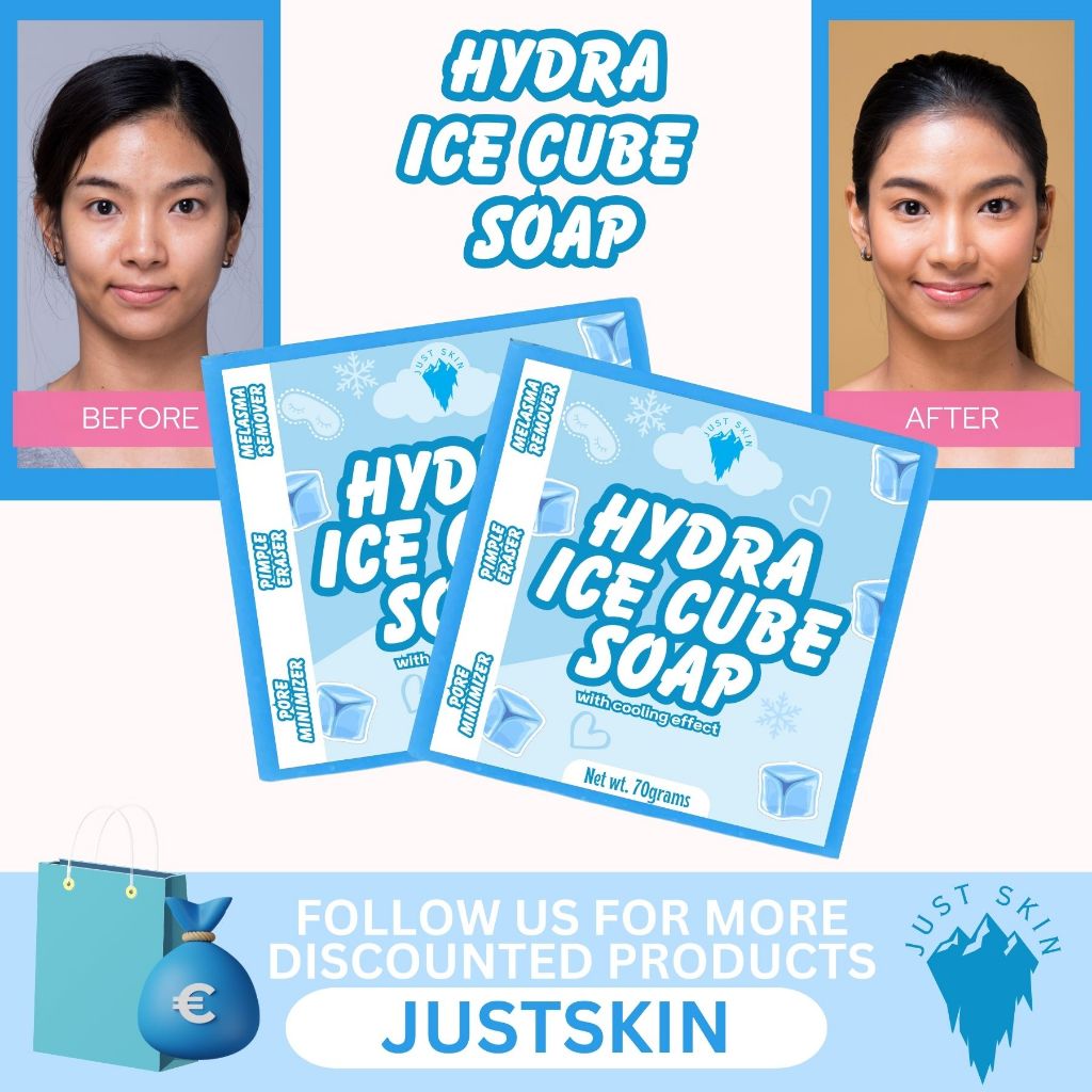 Just Skin Hydra Ice Cube Soap 70g J Skin Whitening Milky Bar Jskin ...
