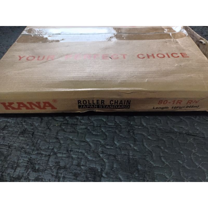 GENUINE KANA ANSI roller chain 80-1R 80 80-1 RC80 RC80-1 RC80-1R RC 80 ...