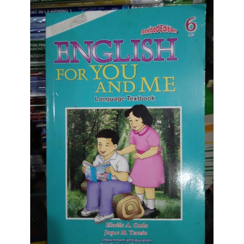 ENGLISH FOR YOU AND ME grade 6 (brandnew | Shopee Philippines