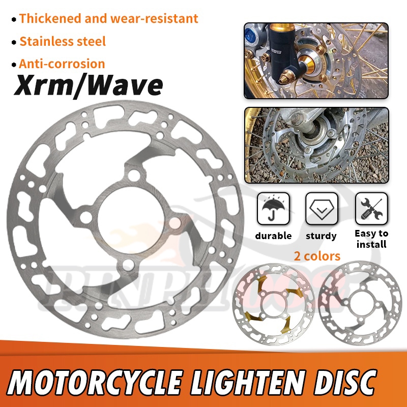 Motorcycle Lighten Disc Front XRM 110,Wave125, XRM125 Bowl type 4holes ...