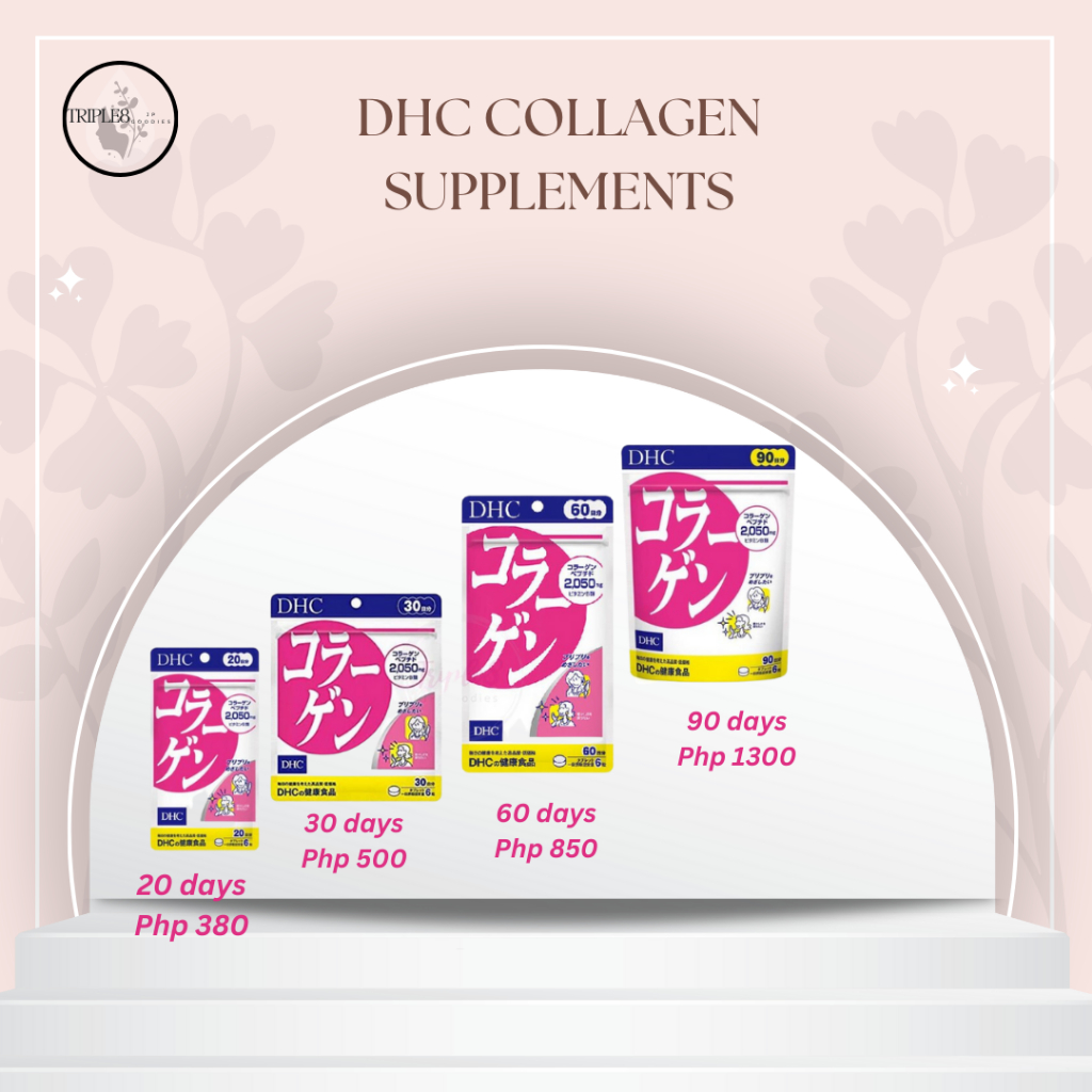 DHC Collagen Tablets Supplements | Shopee Philippines