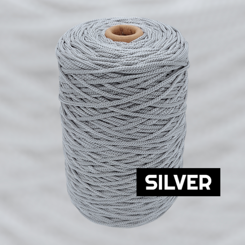 Yarns Art: 3MM SMALL CORDS/ POLYPROPYLENE NYLON (ROUND BRAIDED) ROPE ...