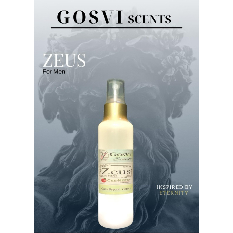 Gosvi Scent ZEUS inspired by ETERNITY (Oil based perfume) | Shopee ...