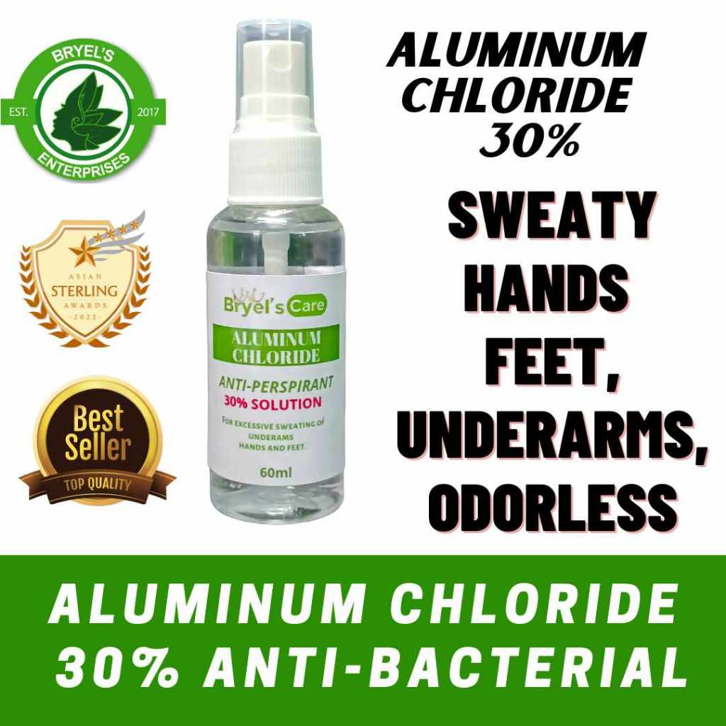 BRYELS CARE 60ML ALUMINUM CHLORIDE FOR EXCESSIVE SWEATING OF FEET ...
