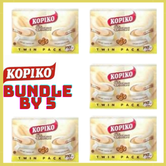 KOPIKO Blanca twin pack coffee,Black twin,Brown twin,Caramelo(bundle by ...