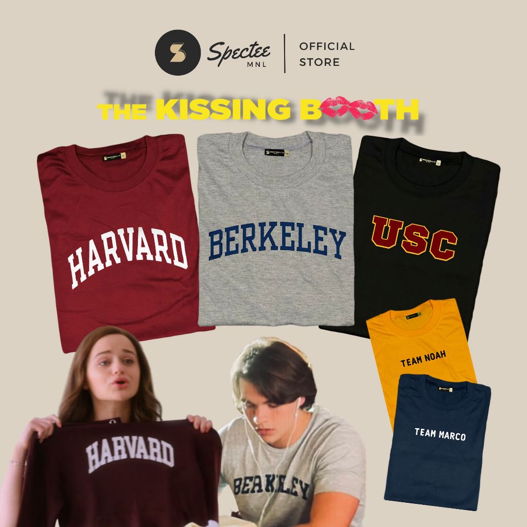 KISSING B00TH Movie Tshirts | Spectee MNL Tee | Shopee Philippines
