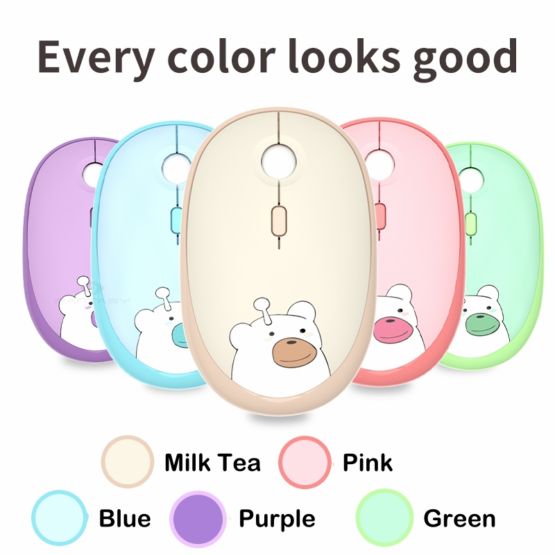 MOFii GEEZER M2 USB Receiver Wireless Silent Mouse Original Bear ...