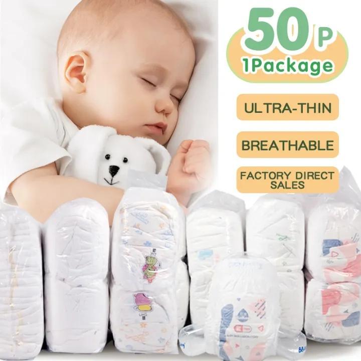 ANGEL BABY Disposable BABY Diaper 50pcs S-XXL TAPE and PULL UP PANTS ...