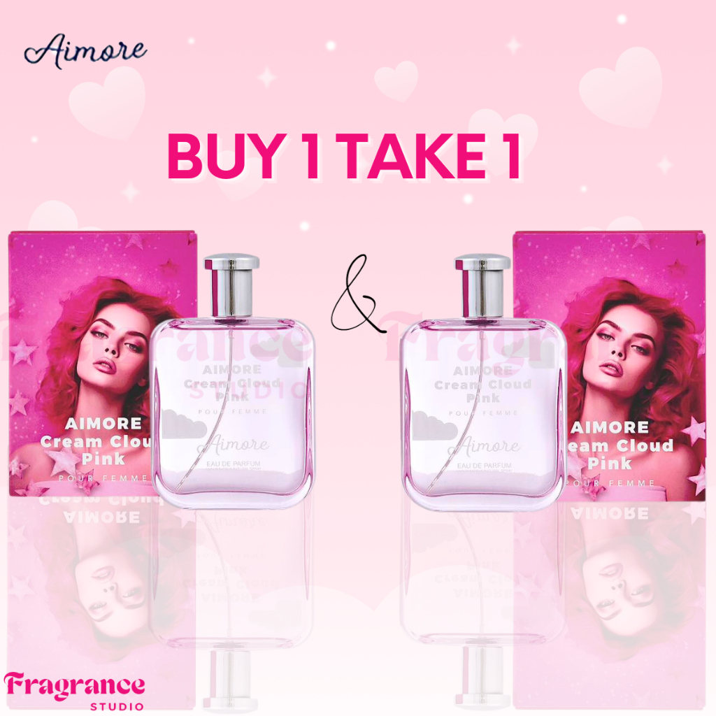 B1T1 AIMORE PINK CREAM CLOUD 100ML Perfume for Women Cologne Scented ...
