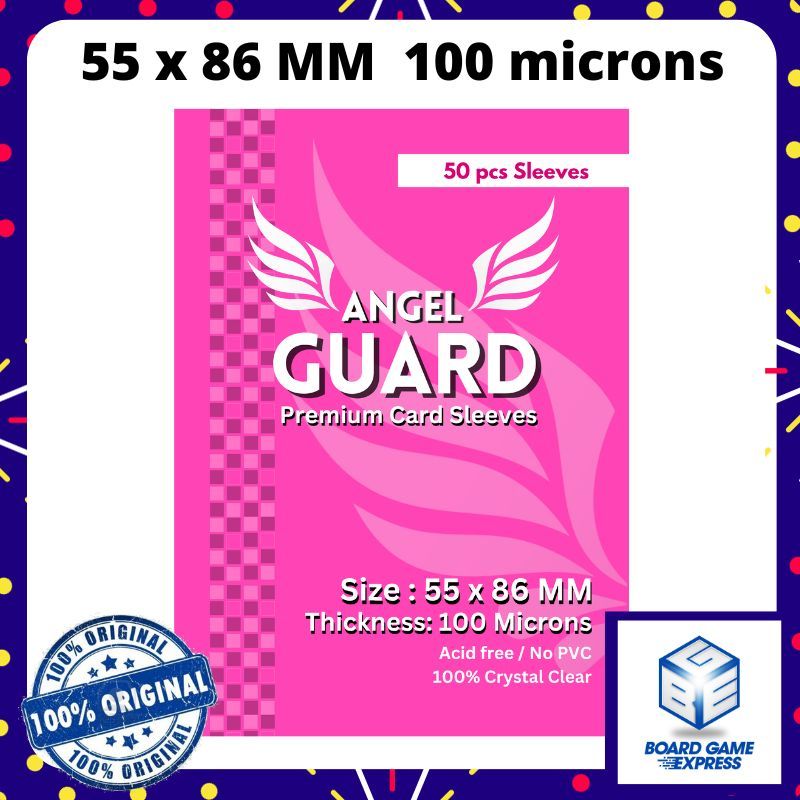 Angel Guard Premium Card Sleeves - 55 x 86 mm - 100 Microns Collection ...