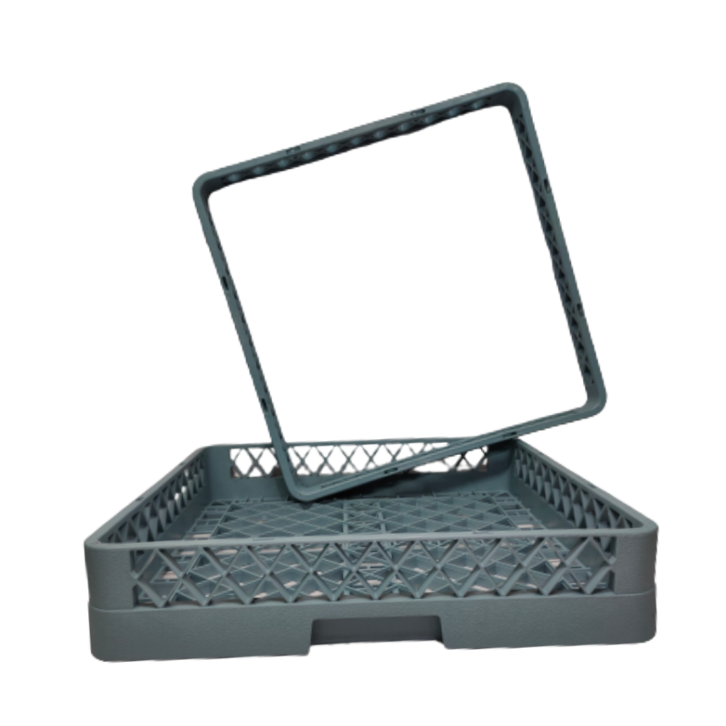 Dishwashing Machine Rack Plaid Cup Rack with Extenders GRAY ...