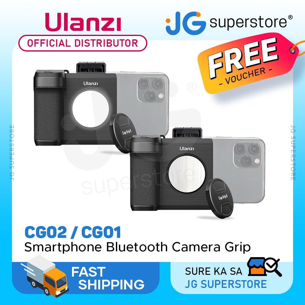 Ulanzi CG-02 / CG-01 Smartphone Camera Grip w/ Fill Light / Selfie ...