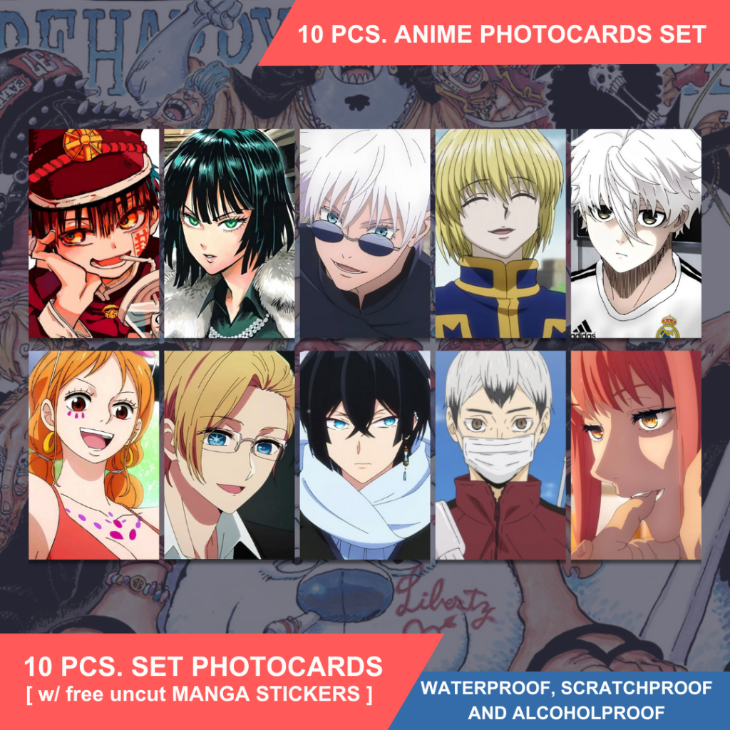 [ 10 PCS. SET ] Anime Photocards SET | Shopee Philippines