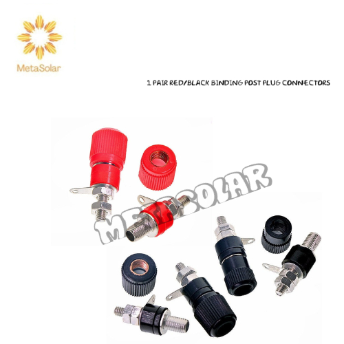 1 pair Red/Black Binding Post plug connectors Amplifier Terminal ...