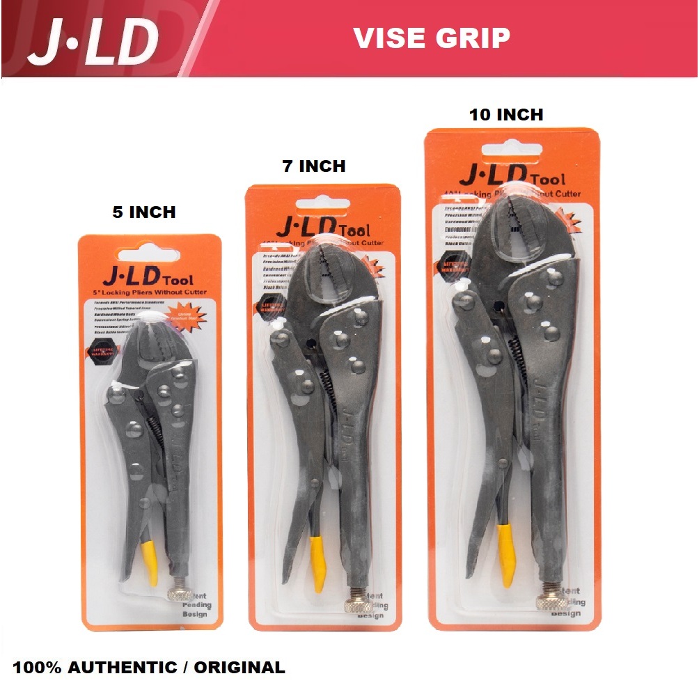 J.LDtools.ph Vise Grip Locking Pliers Original 5-10inch Straight Jaw ...