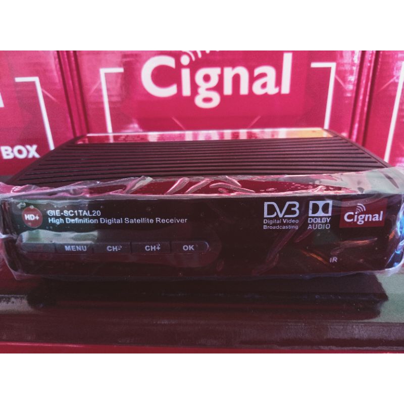 Cignal box only complete accessories buy one take one load at first ...