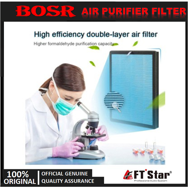 HEPA FILTER HIGH EFFICIENCY DOUBLE-LAYER AIR FILTER POWERFUL ...