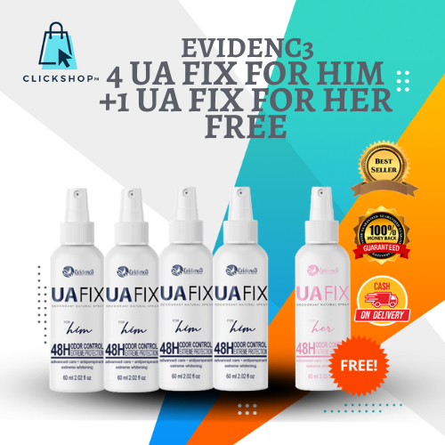 4 UA FIX FOR HIM PLUS 1 FREE UA FIX FOR HER WHITENING PERSONAL CARE ...